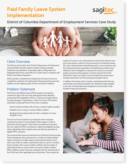 Sagitec DC PFL Case Study